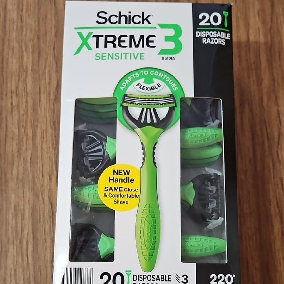 Schick | Grooming | Schick Xtreme 3 Green Disposable Razors | Poshmark